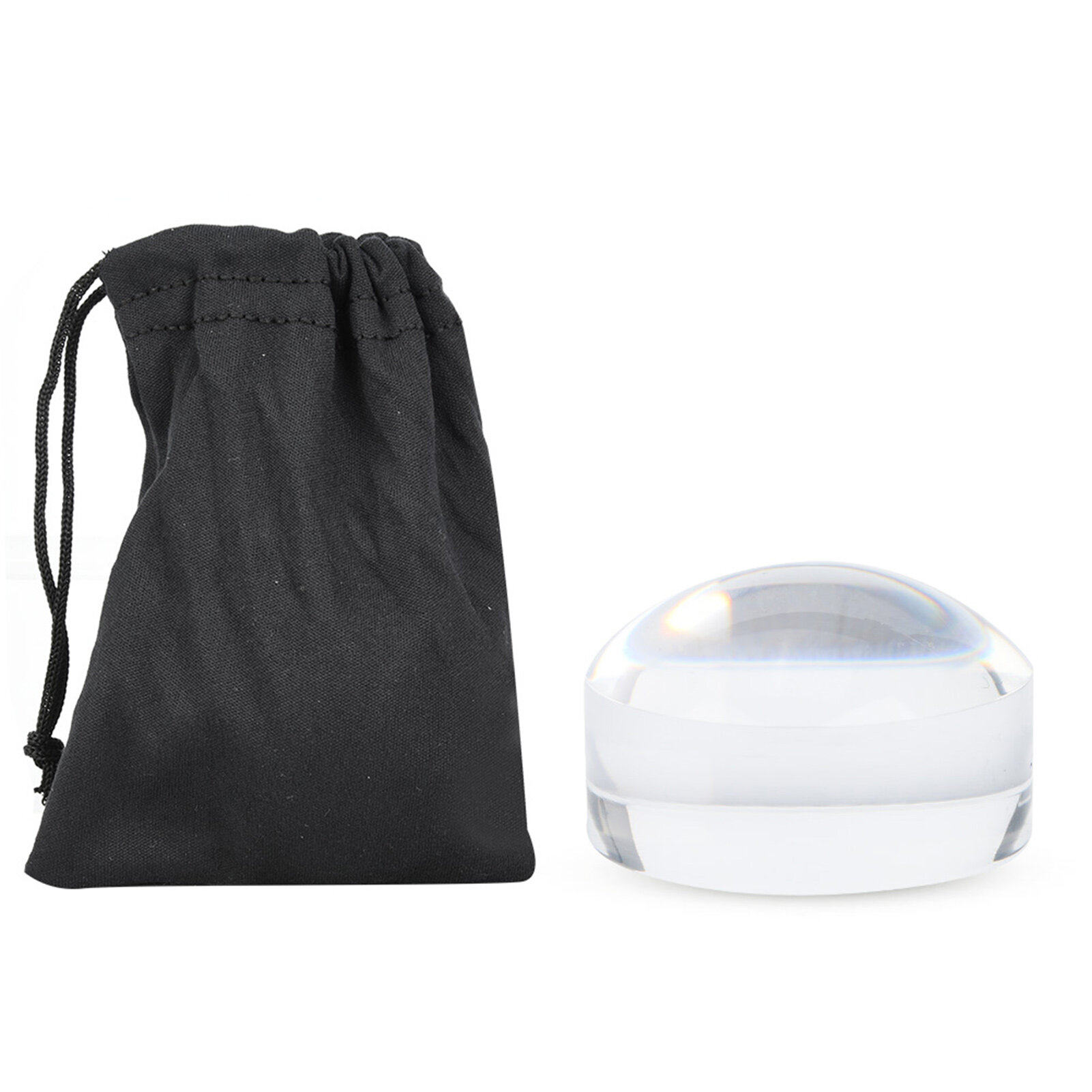 8-кратная портативная акриловая лупа, купольная настольная оптическая лупа для чтения без рук, учебная оптическая лупа для бумаги, документов и мелкого шрифта