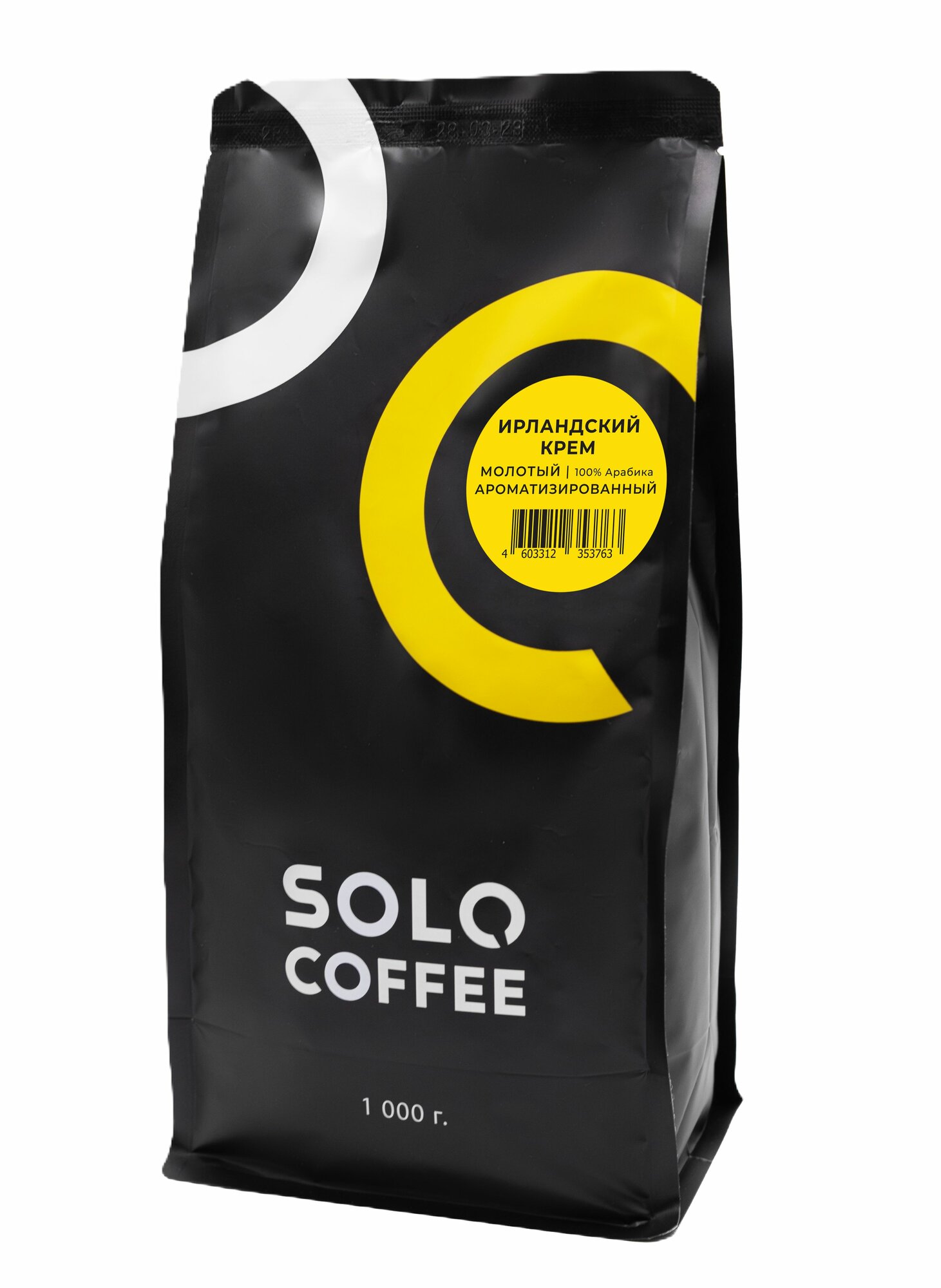 Ароматизированный кофе Ирландский крем молотый, 1000 г, арабика, свежеобжаренный