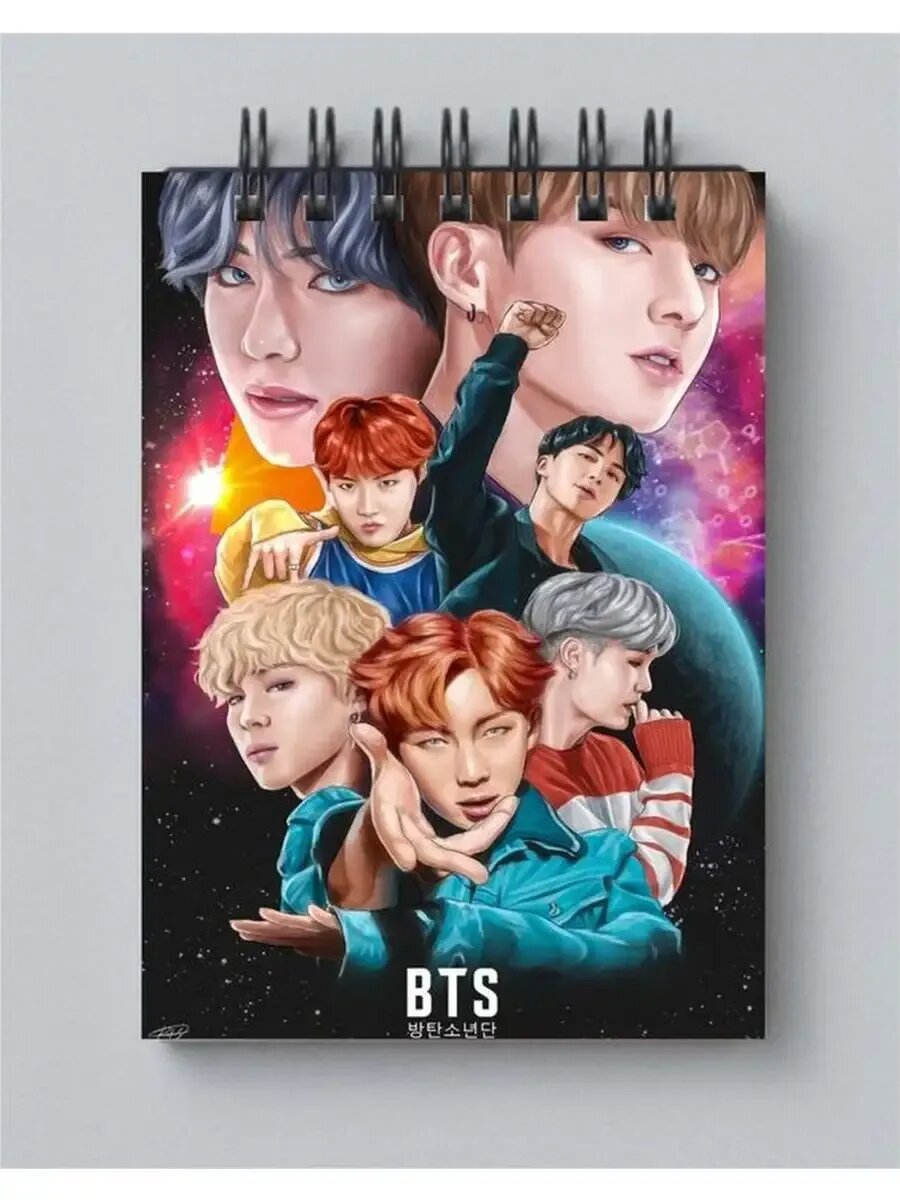 Блокнот BTS, БТС №26, А6