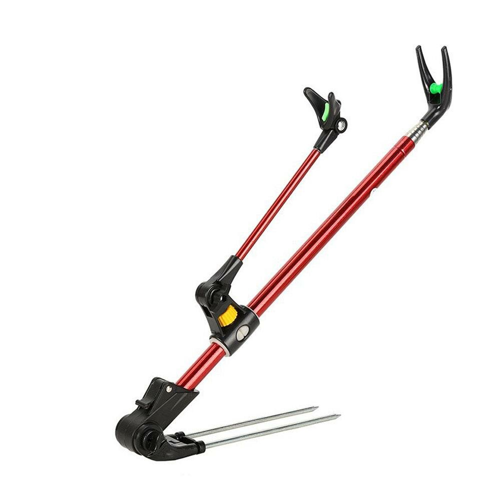 Подставка телескопическая для удочки удилищ спиннинга 210см Кронштейн заземляющего штекера рыболовного ящика