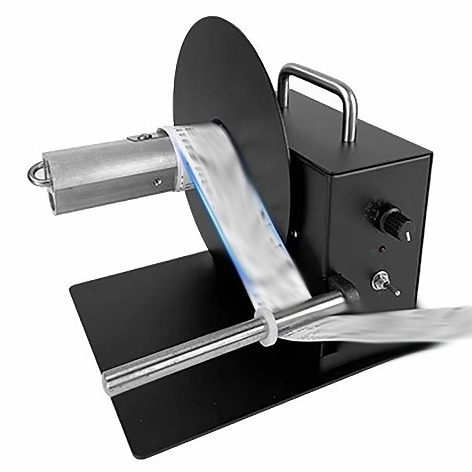 Машина для перемотки этикеток и прикрепления этикеток с автоматической синхронизацией