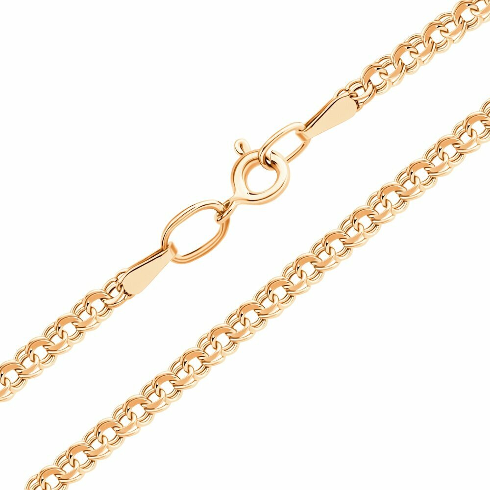 Цепь красное золото, 585 проба