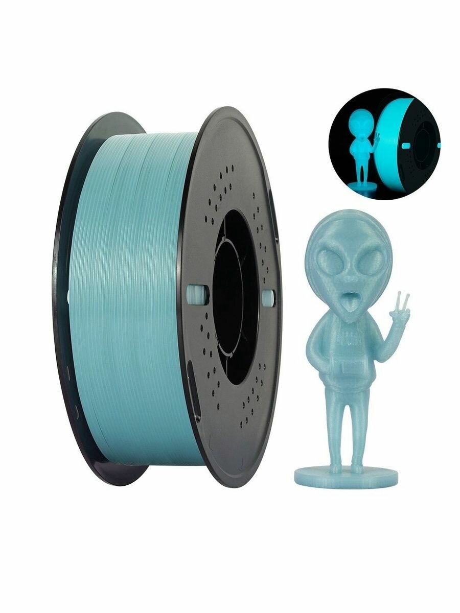 3d принтер FDM PLA, монохромный ночник, высококачественный материал пластиковая нить диаметр 1,75 мм - розовый