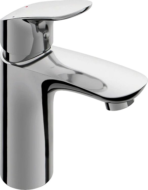 Смеситель для раковины AM.PM Like F8092116 хром, глянцевый, кран для ванной в раковину, из латуни, рычажный, с керамическим картриджем, с донным клапаном