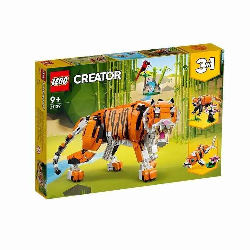 Конструктор LEGO 31129 CREATOR 3-in-1 Величественный тигр, 755 деталей, 9+,