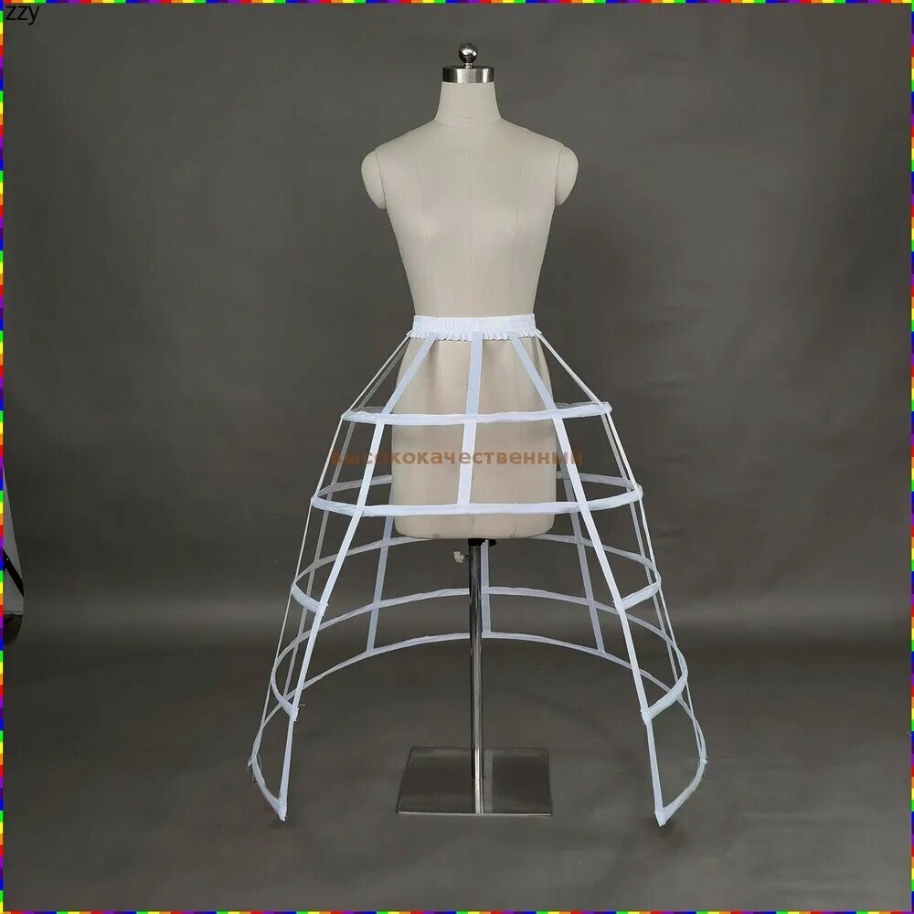 Пышный кринолин с каркасом для объемного платья