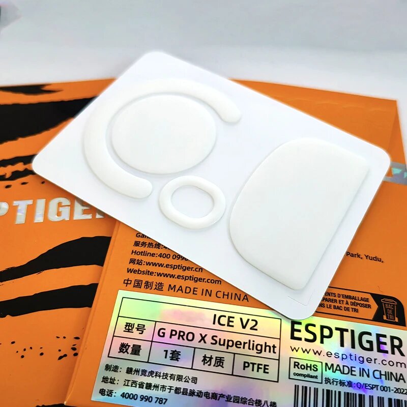 Накладки для мыши Esports Tiger ICE V2 G PRO X Superlight