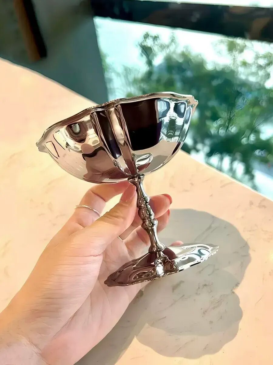 Креманка металлическая