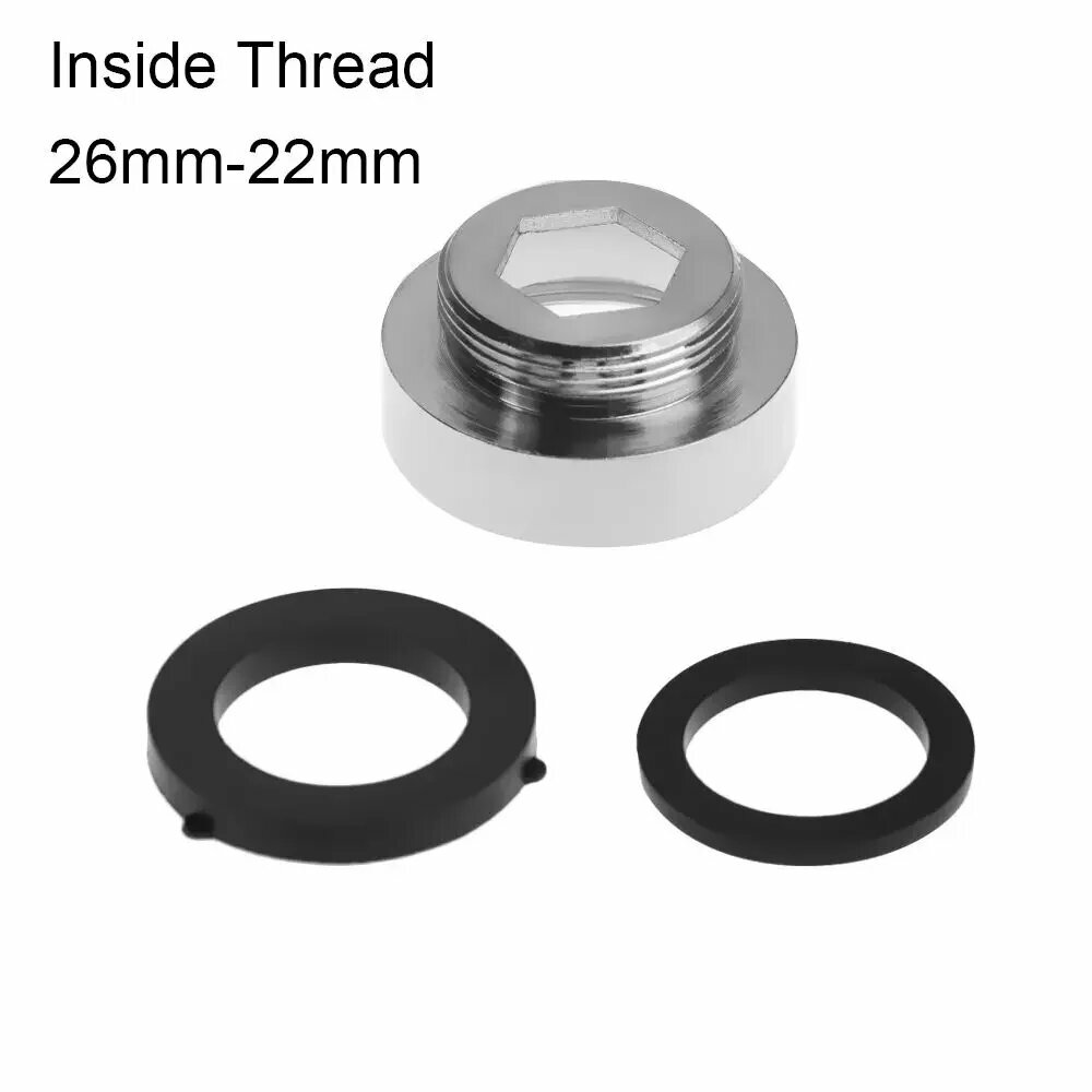 Аэратор для смесителя, хром 26mm-22mm-Inside