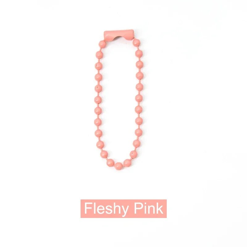 Металлические цепочки из бисера V-REX 20/50 шт. Розовый, 2.4mmx10cm - 50pcs, Fleshy Pink