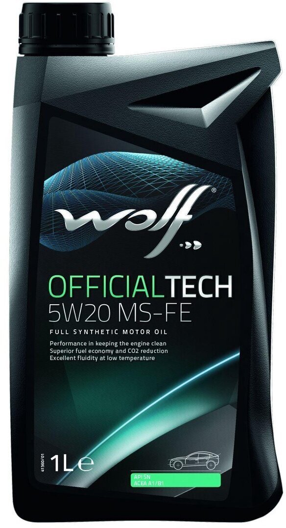 WOLF OFFICIALTECH 5W20 MS-FE Масло моторное синт. (1L)
