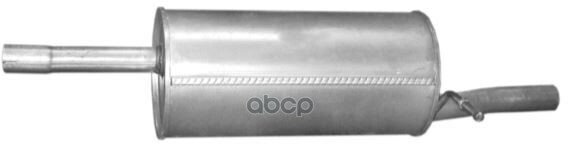 Глушитель задняя часть Polmostrow арт. 0207