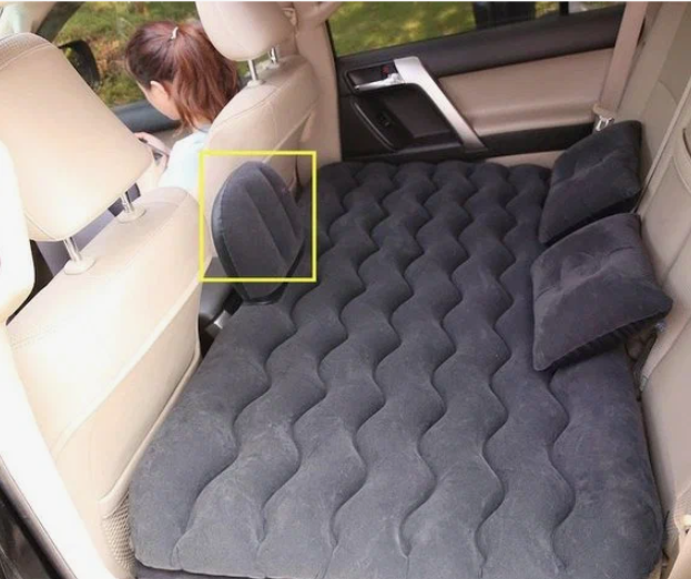 Автомобильный матрас черный 138х85х45см