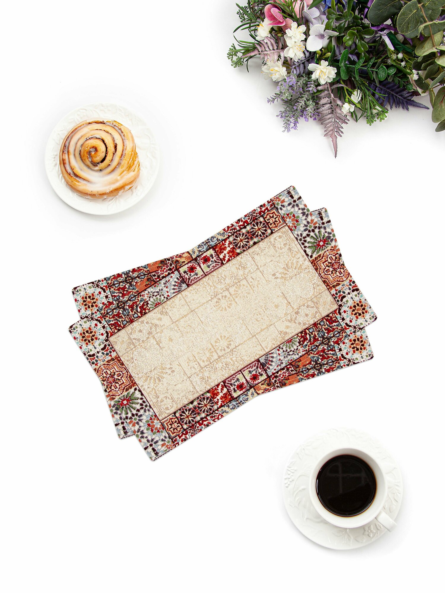 Комплект салфеток гобелен Le Gobelin Керамика 2 шт 30 х 50 см