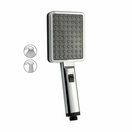 Лейка душевая массажная, квадратная, 2 режима GFmark 6049