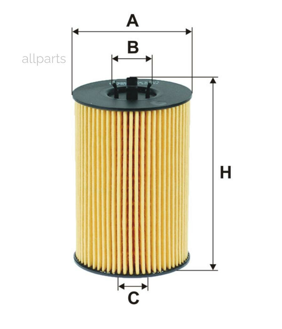 FILTRON OE6883 фильтр масляный VAG A3/4/5/6, Q5, LEON, GOLF VII