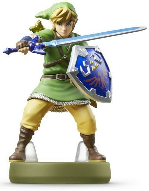 Amiibo Интерактивная фигурка Линк Link Skyward Sword The Legend of Zelda Collection