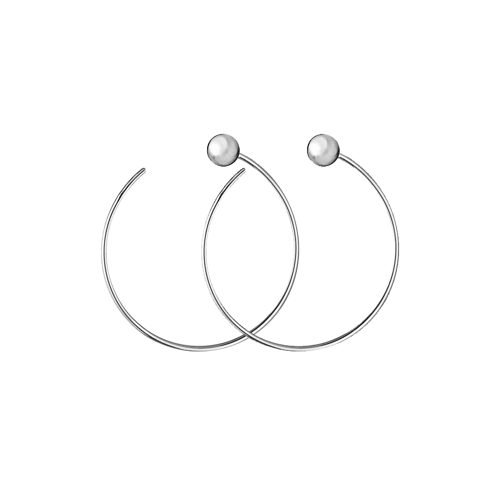 Серьги PROSTO JEWELRY, серебро, 925 проба