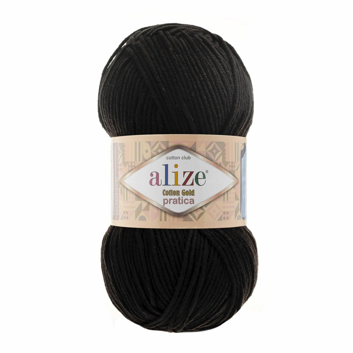 Пряжа ALIZE Cotton Gold Pratica (5 моточков-100гр.)№ 60, 55% хлопок 45% акрил