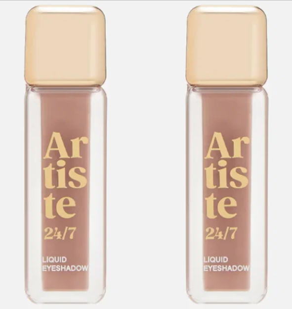 Жидкие тени для век Vivienne Sabo Artiste 24/7, тон 08, 2 шт