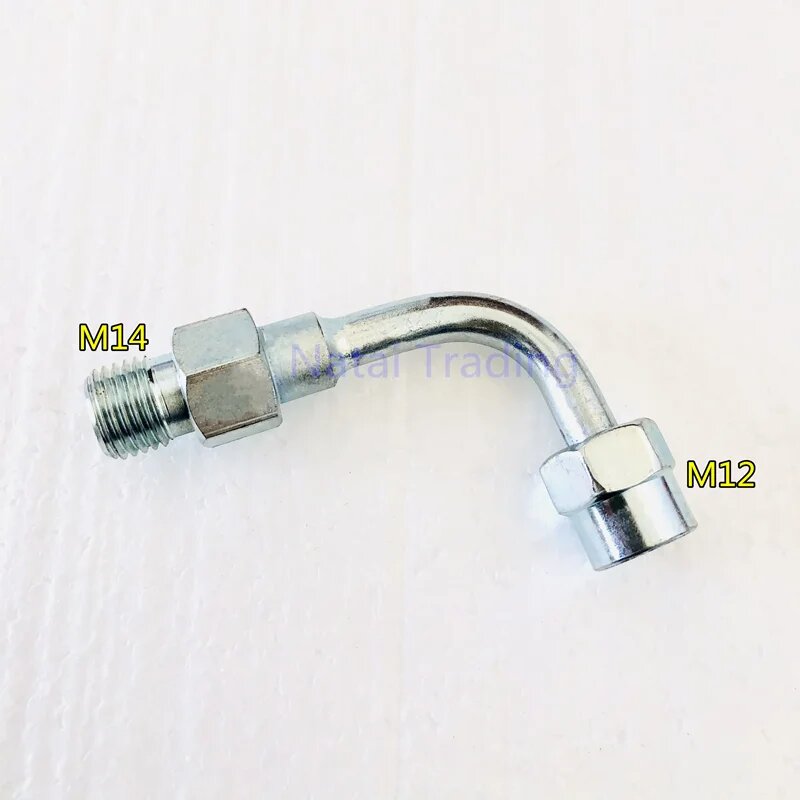 Переходное соединение масляной трубки, дизельный инжектор Common Rail, соединение для топливной трубки, адаптер масляной трубки, тестовый стенд, запасная часть M14xM12