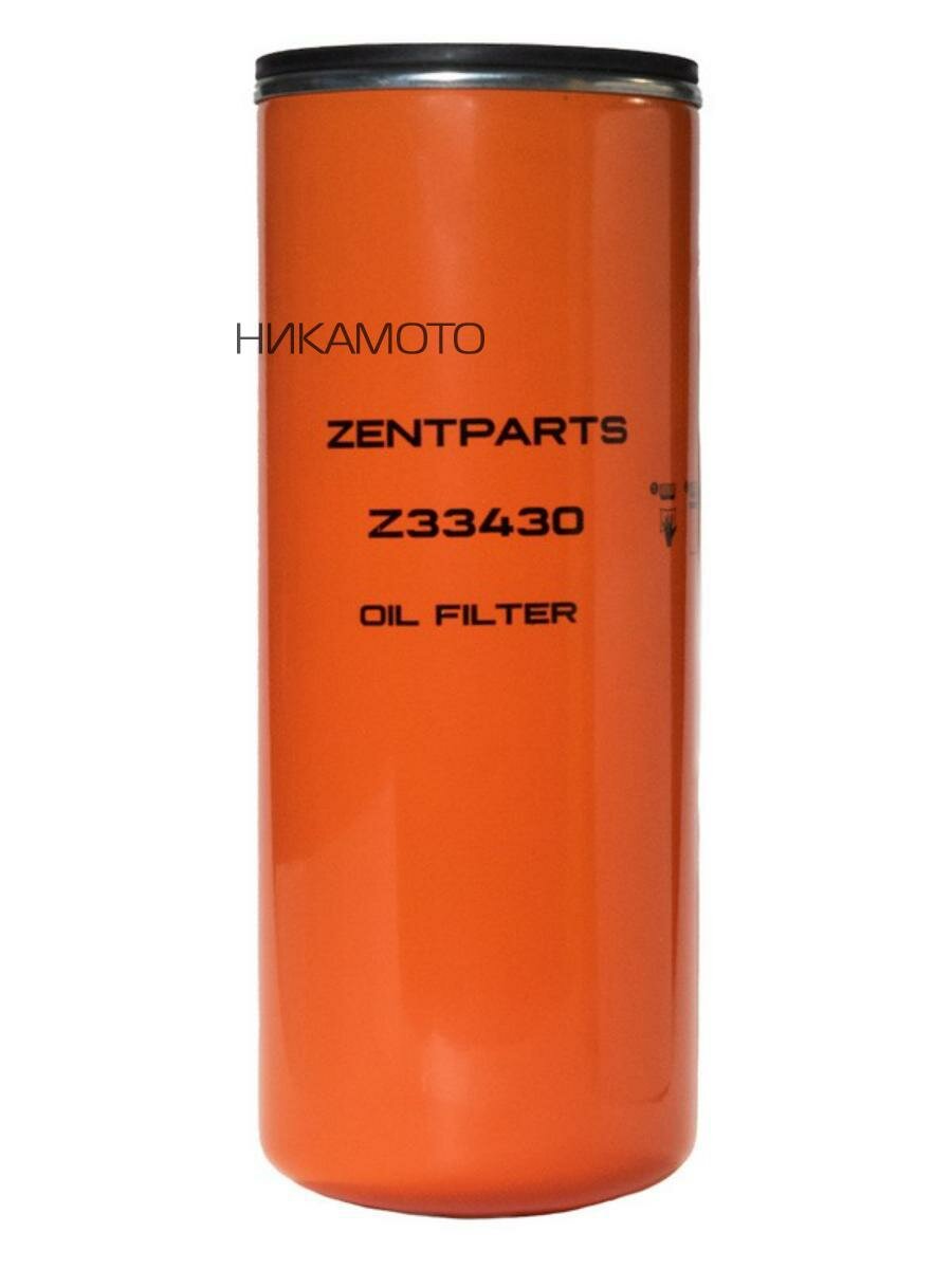 ZENTPARTS Z33430 фильтр масляный! H297 D118 1/4-12 Cum ISX\DONGFENG, HOWO, Omn Volvo FH/NL/B6/7/12, RVI 78>
