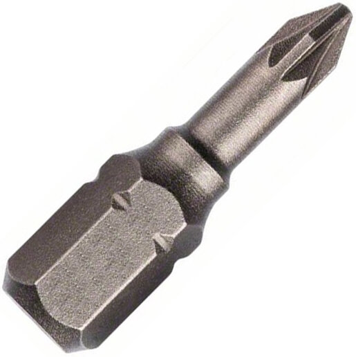 Бибер 84121 бита PZ-1 крестовой шлиц 25мм (10шт)