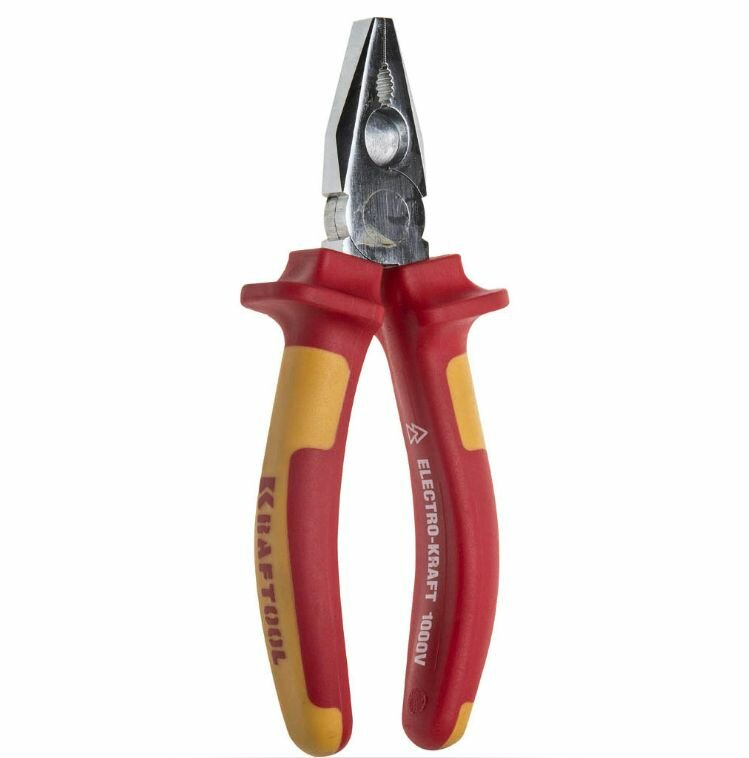 Плоскогубцы комбинированные диэлектрические KRAFTOOL ELECTRO-KRAFT 160 мм