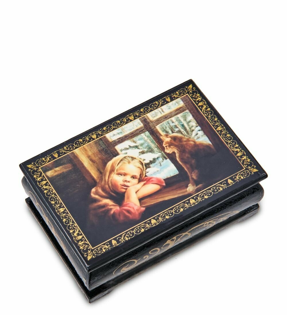 Шкатулка в технике декупаж (6х9х4)