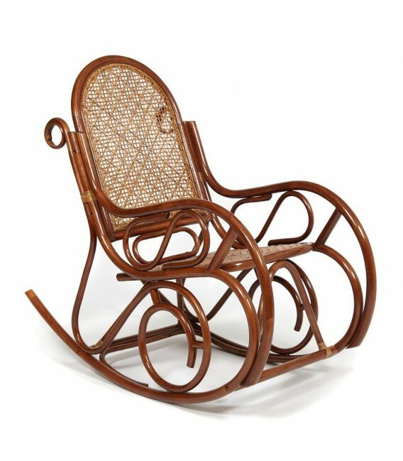 TetChair Кресло-качалка MILANO (разборная) без подушки, орех