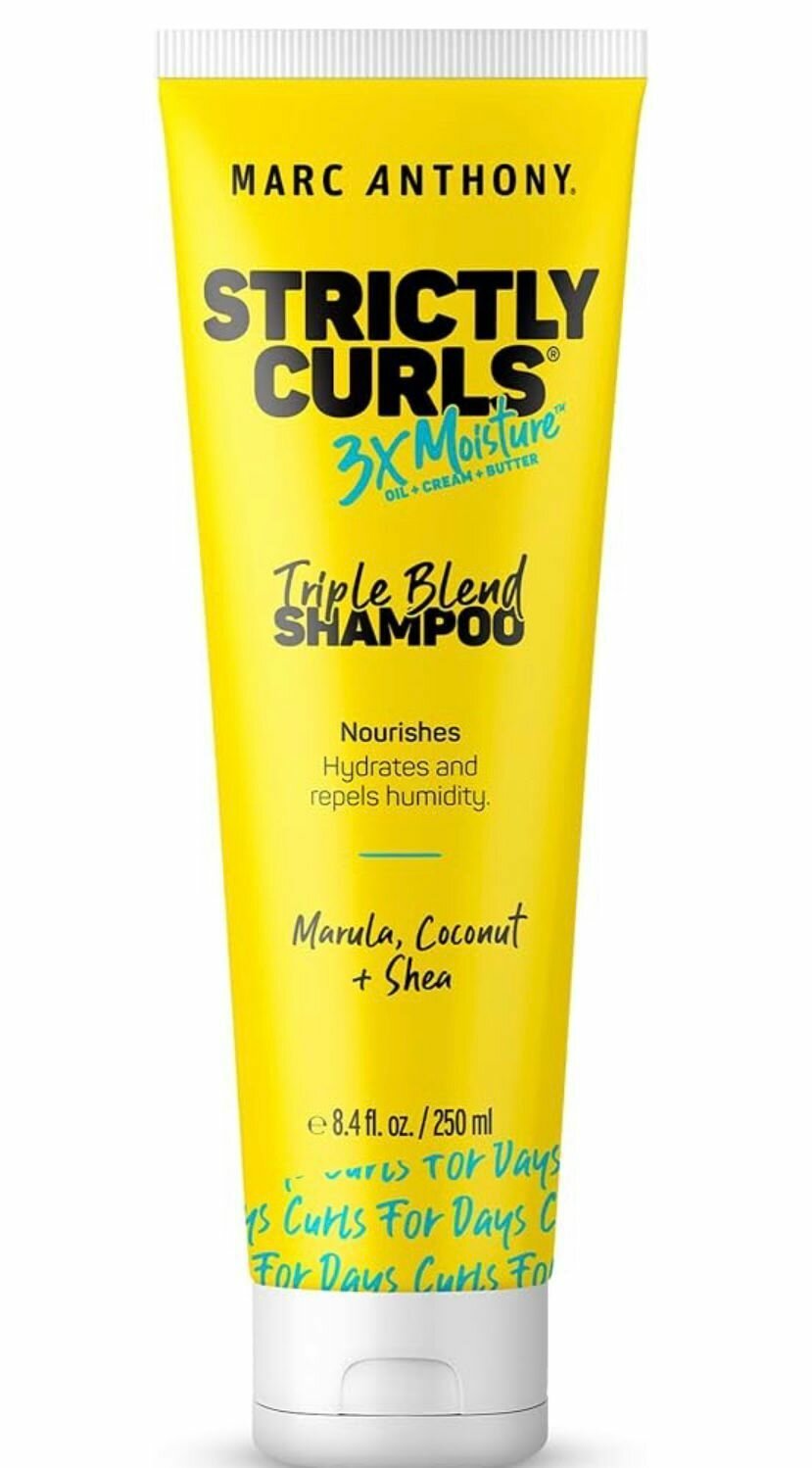 Marc Anthony, шампунь увлажняющий, STRICTLY CURLS 3X MOISTURE, 250 мл.