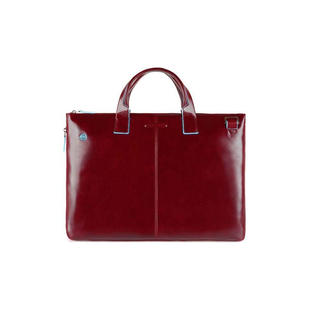 PIQUADRO CA4021B2/R Сумка для ноутбука piquadro blue square, натуральная кожа, красный