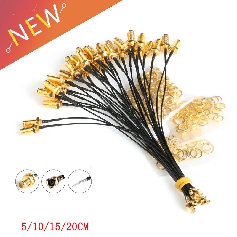 Кабель-удлинитель IPX UFL на штырьке Your Cee для WIFI/GSM/3G/4G 5CM, No IPX Connector