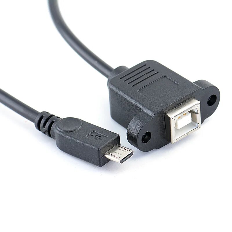 Кабель USB Type B - Micro USB 5 Pin черный, 50 см