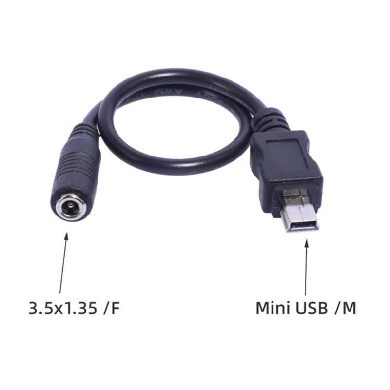 Кабель питания DNVYUAX 3,5x1,35 мм - mini USB