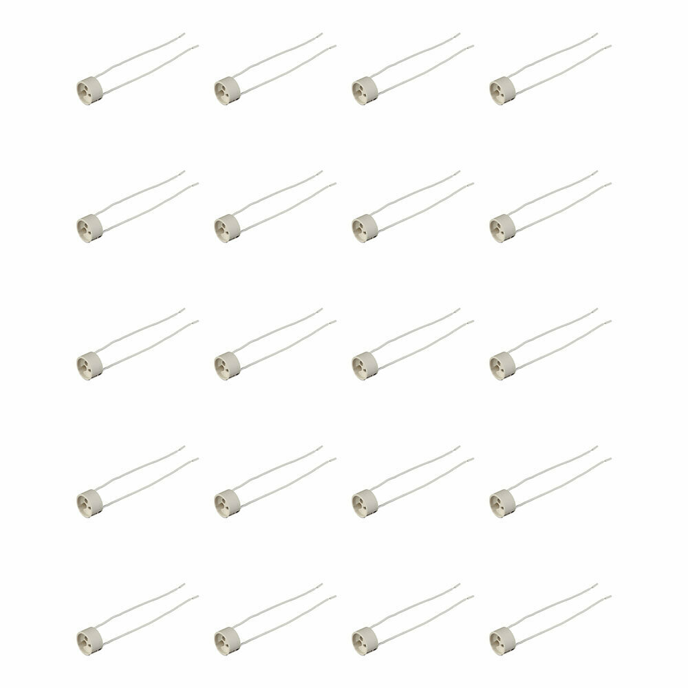 Патрон для лампы GU10 керамический (11-8804) (20 шт.)