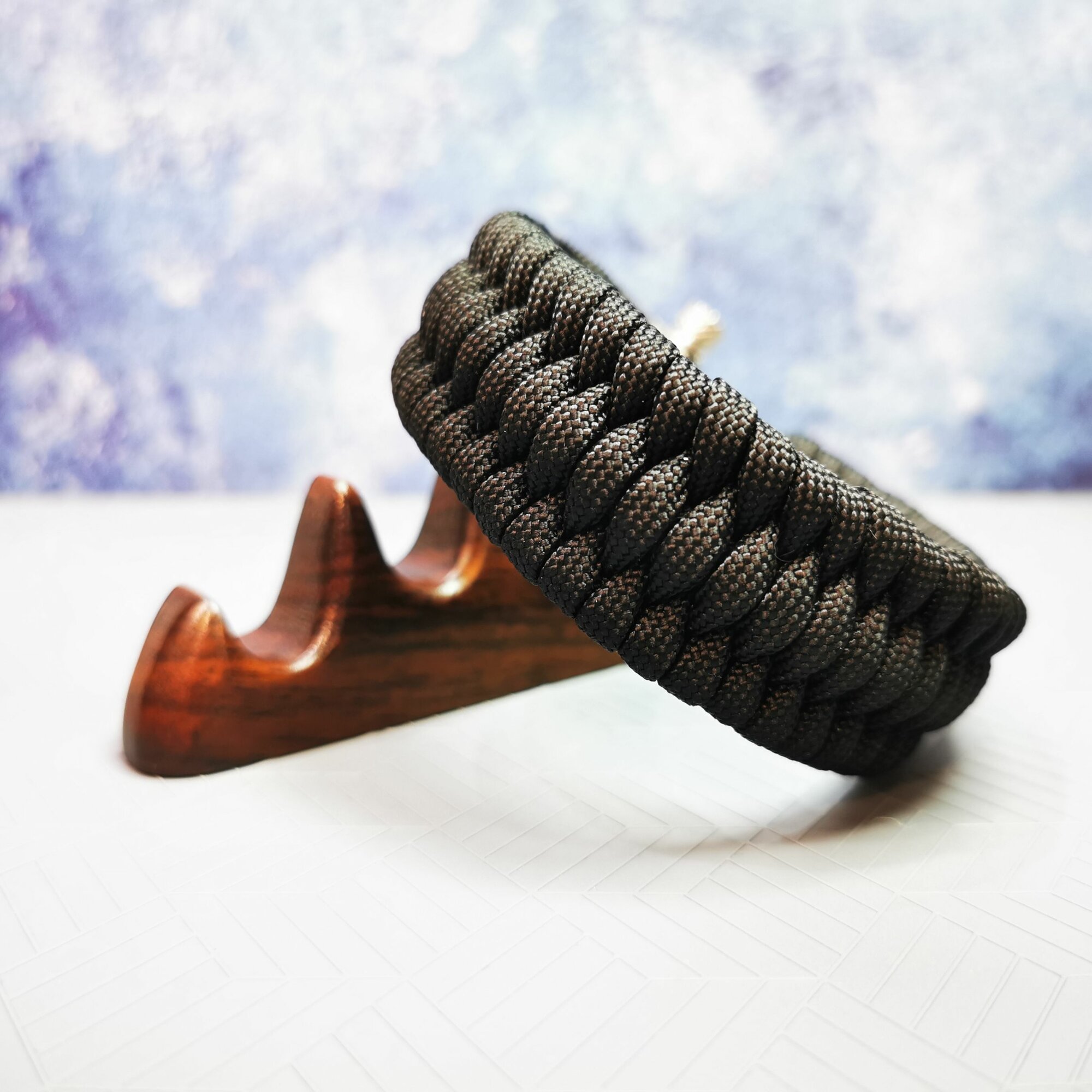 Плетеный браслет, металл