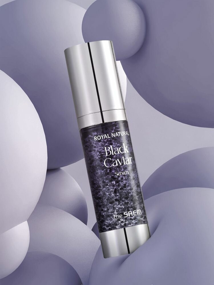 The Saem Антивозрастная сыворотка с экстрактом черной икры 35 мл Royal Natural Black Caviar Serum