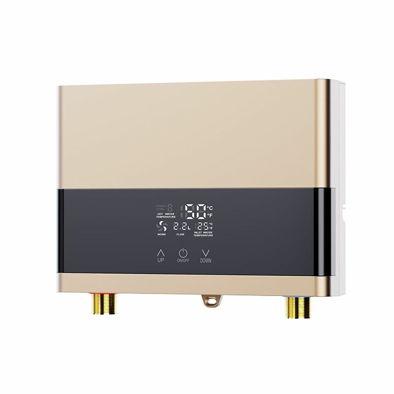 Термостатический водонагреватель мгновенного нагрева, бытовой водонагреватель быстрого нагрева для кухни и ванной комнаты-null-MIN