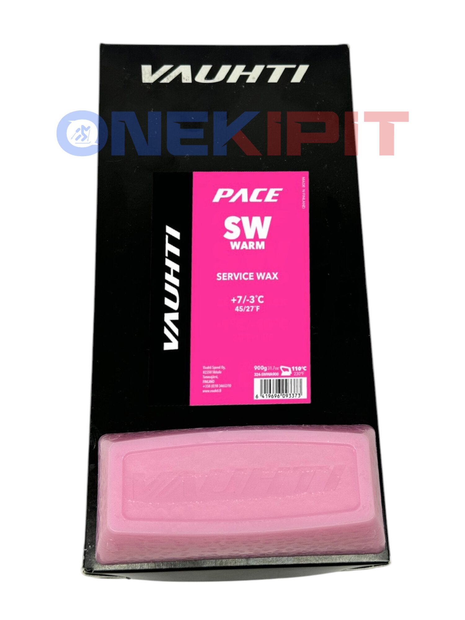 Парафин VAUHTI GWWarm180 GW Warm +7/-3 180гр без упаковки,