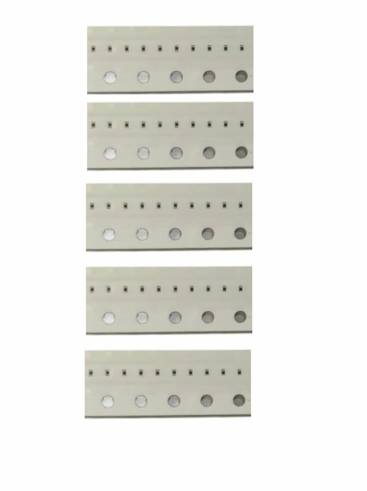 Резистор SMD 0201, 1кОм 1% - 50 штук