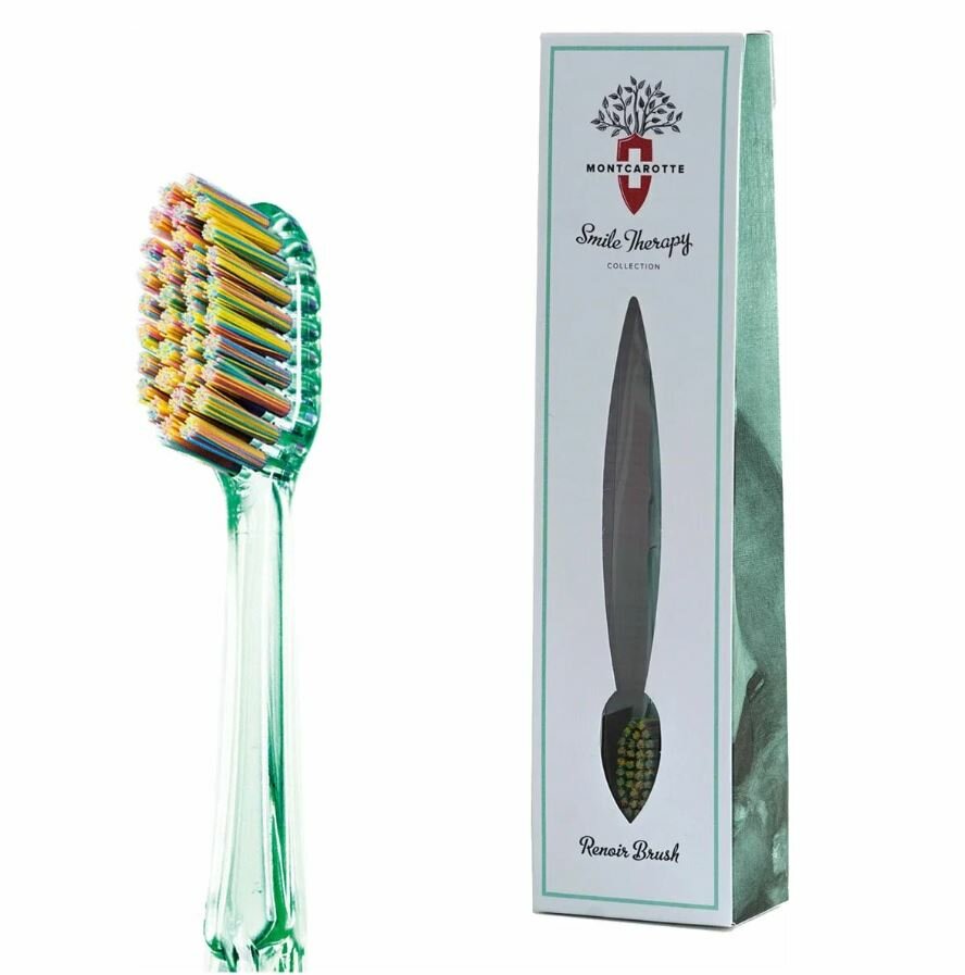 Зубная щетка MontCarotte "Пьер Огюст Ренуар" из коллекции "Импрессионисты", для детей от 12 лет