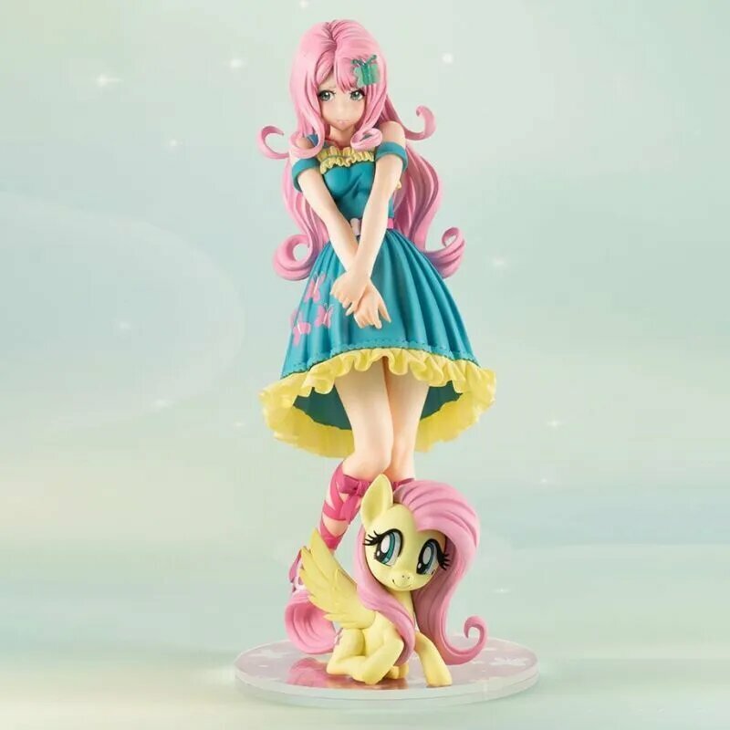 Аниме фигурка/ Дружба это Чудо(My little pony) - Флаттершай,22cm YZ