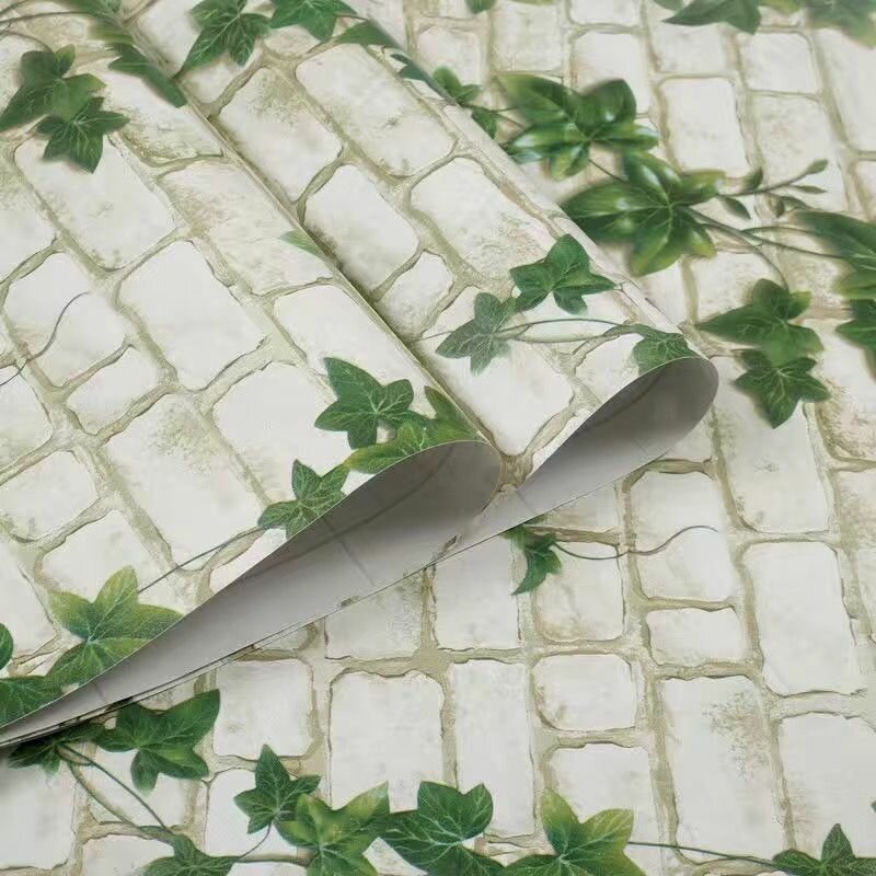 Самоклеющиеся Обои Рулонные 45х500 См ПВХ Самоклеящиеся Влагостойкие Стеновые Панели Для Стен Дачи И Дома Декоративная Панель