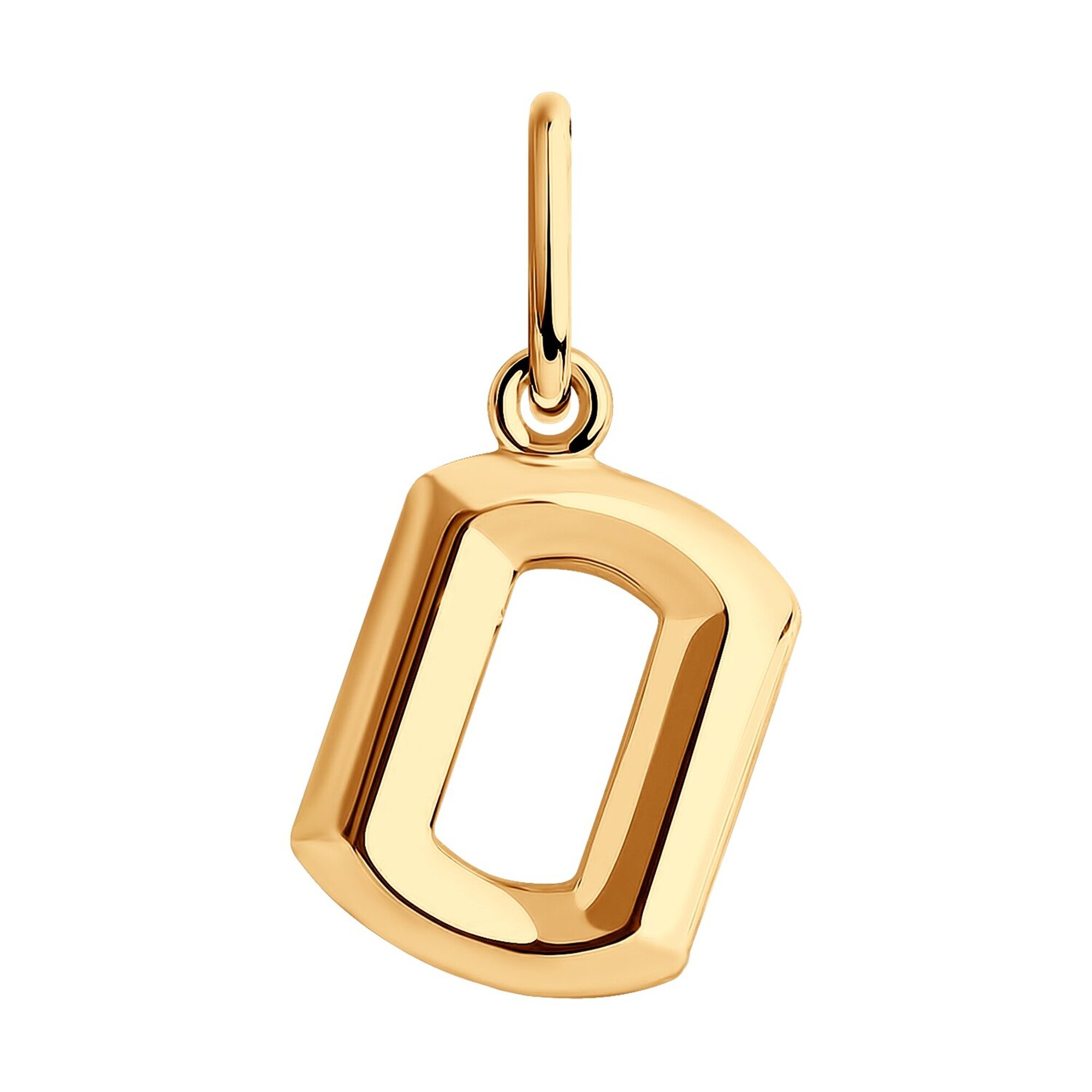 Подвеска, красное золото, 585 проба