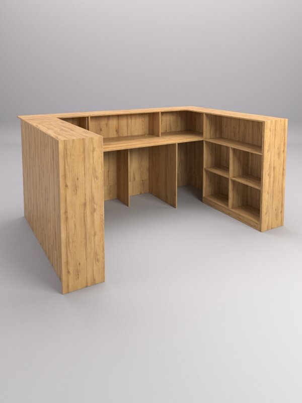 Комплект барных стоек "стайл" №1, Дуб Золотистый. Производитель товара - компания Westcom.