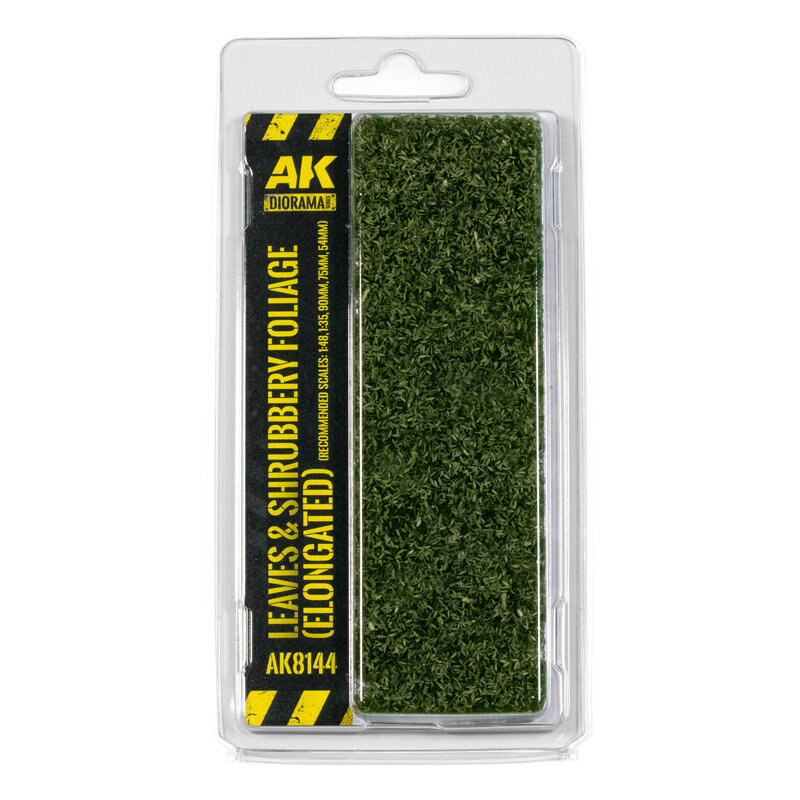 Аксессуар для Warhammer AK Interactive AK: Leaves and Shrubberry Foliage (Elongated) AK8144