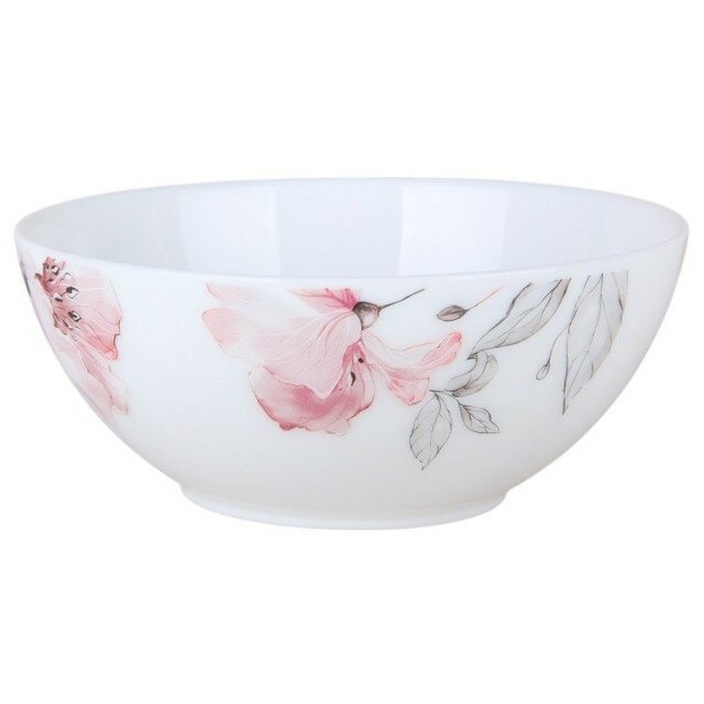 Коралл Amore салатник стеклокерамический 14 см 0,5 л круглый кухонный аксессуар