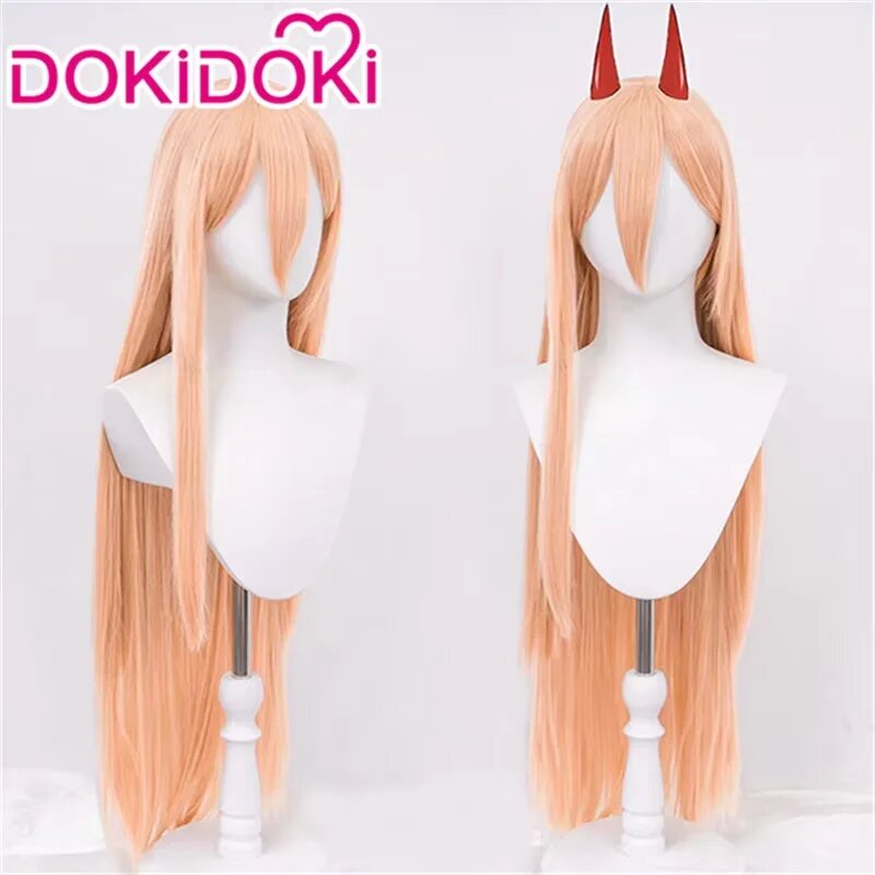 Розовый косплей парик Power Wig 2