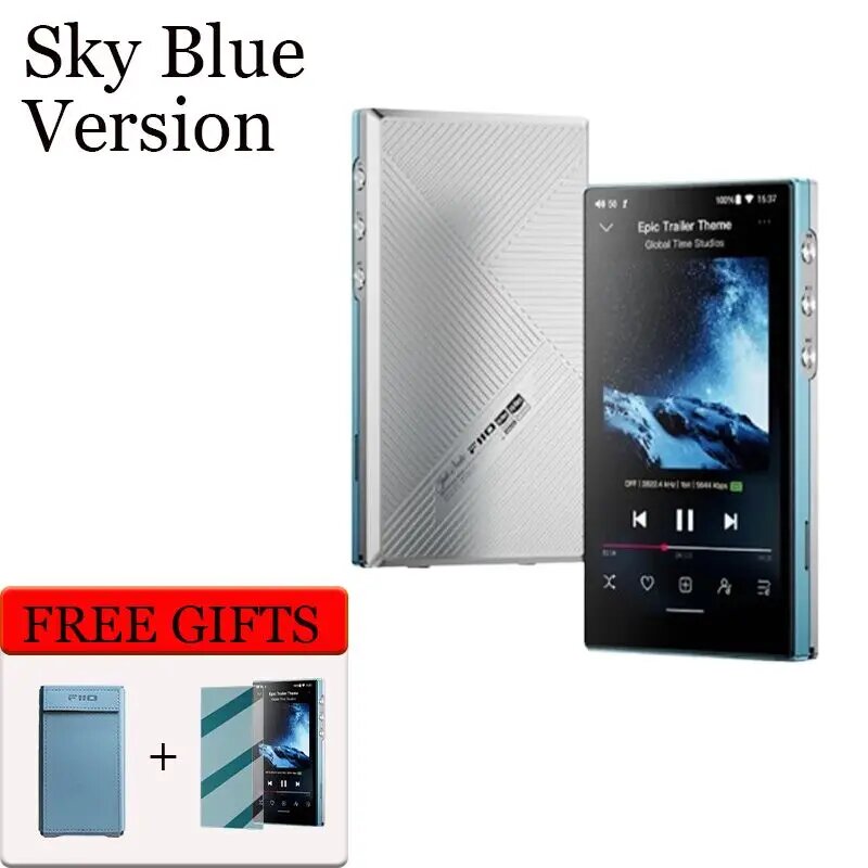 FiiO JM21 DAP Музыкальный плеер Hi-Res MP3 с Snapdragon 680, Bluetooth WiFi USB ЦАП 12,5H FIIO Настройка плеер